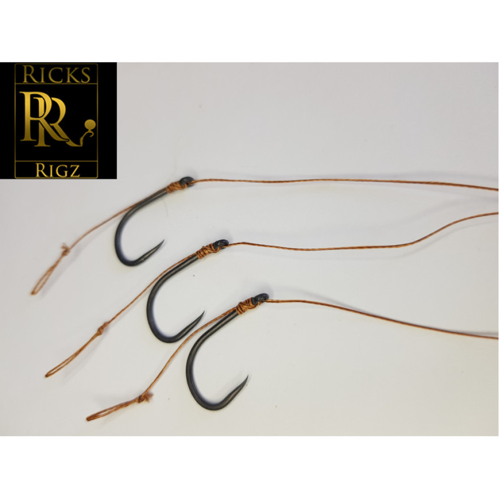 25 Ready Made Hair Rigs and Rig Box Combo | Professional Ready Tied ...