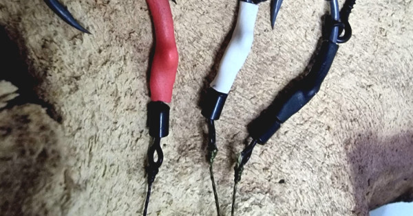 Ready Made Tom Dove Style Solid PVA Bag Spinner Rigs | Ready Tied Carp ...