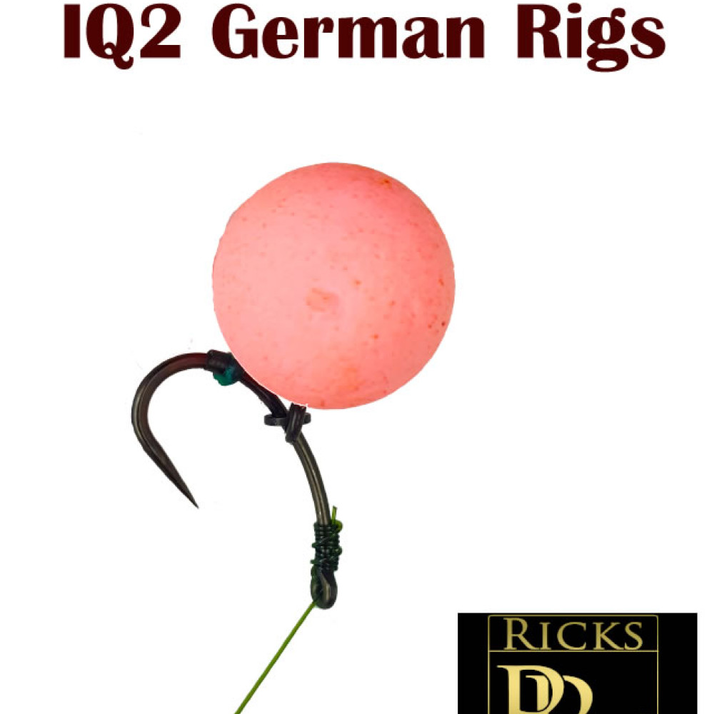 IQ Fluorocarbon German Rigs - professionally tied ready made carp ...
