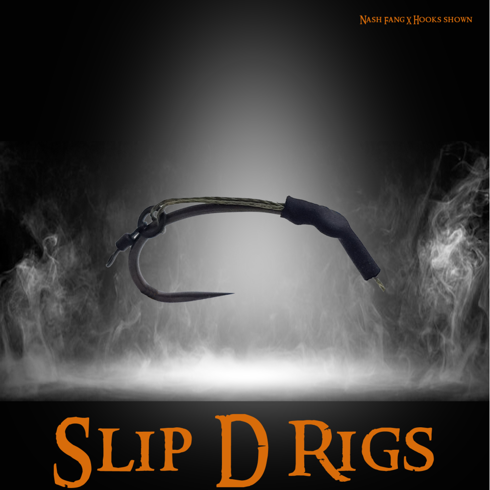 Ready Made Premium Slip D Rigs | Professional Ready Tied Carp Rigs